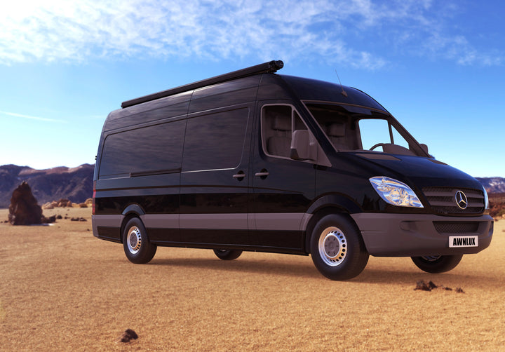 Box Cassette Roof Mounted Caravan Awning W-5800 – Awnlux Awnings