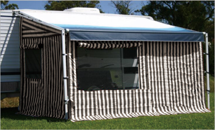 RV Awning Anti flap Support Arm Kit for Roll Out Caravan Awnings For A ...